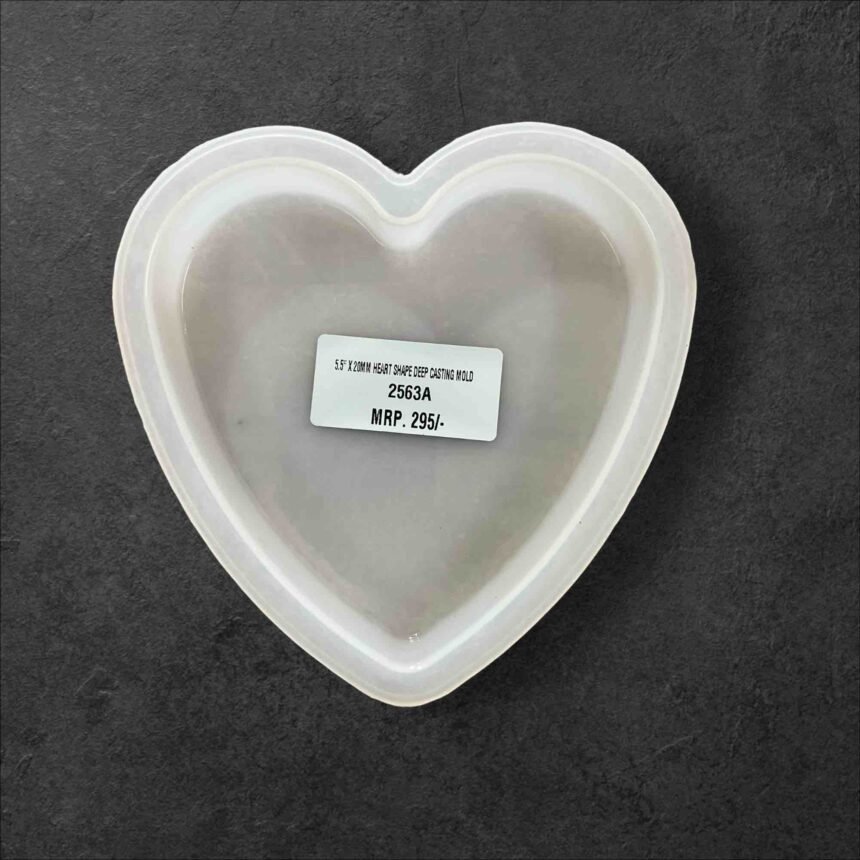 Deep casting heart shape mold - Johnberg Craft