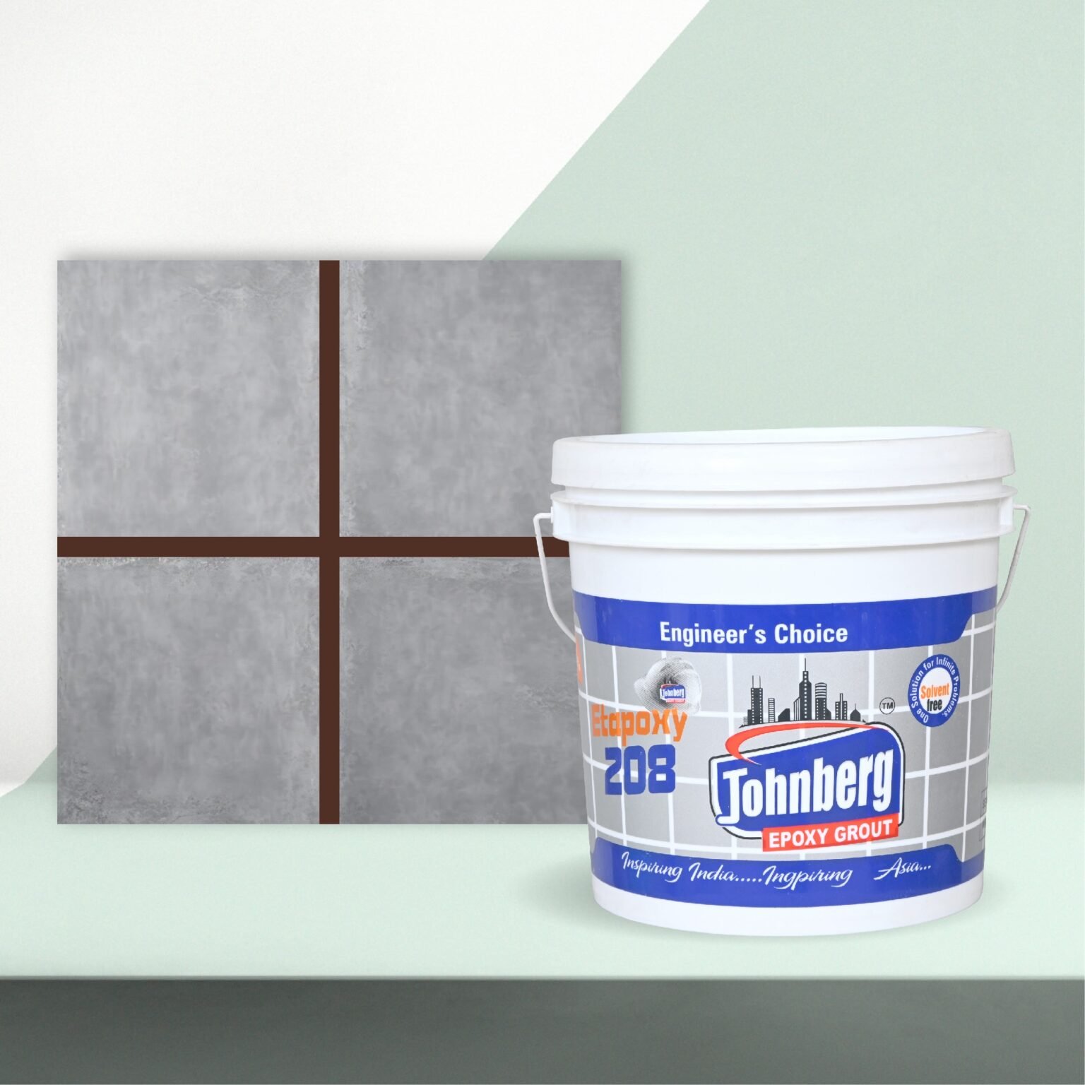 Two Part Epoxy Tile Grout ( 2 Component Epoxy ) - Johnberg Craft